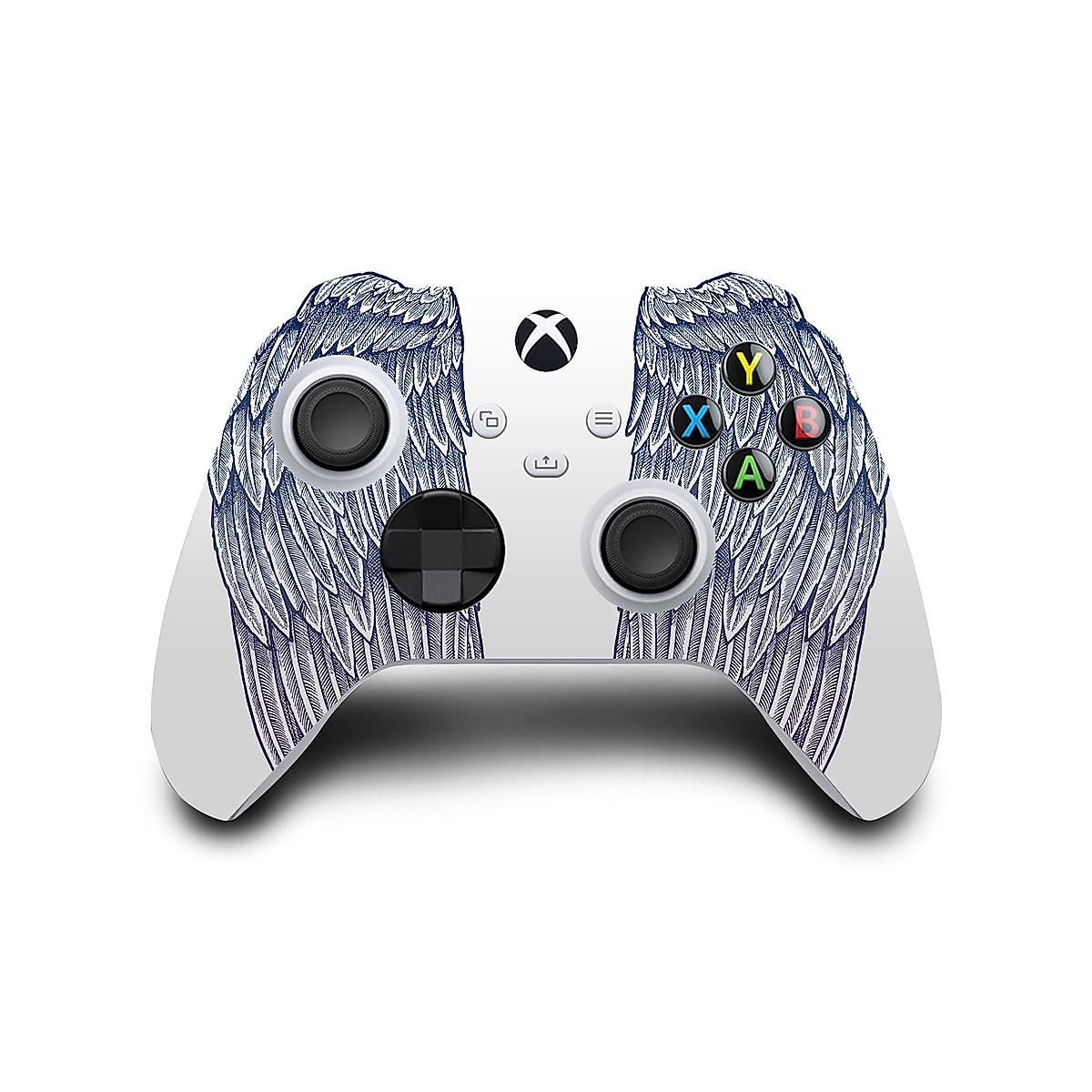 Head Case Designs Officially Licensed Rachel Caldwell Angel Wings Art Mix Vinyl Sticker Gaming Skin Decal Cover Compatible With Xbox Series X Console and Controller Bundle