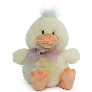 GUND Quacklin Easter Duck Stuffed Animal, Styles May Vary, 7.5”