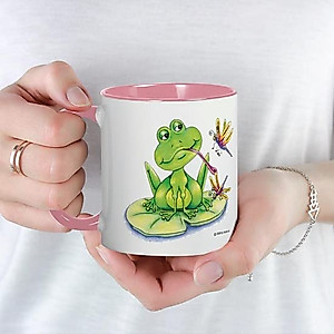 CafePress Logan The Frog Mug Ceramic Coffee Mug, Tea Cup 11 oz