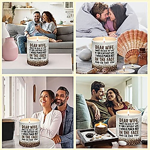 Valentines Day Gifts for Her, Wife - Wife Valentines Day Gifts - Gifts for Wife from Husband - Wife Gifts from Husband - Anniversary, Birthday Gifts for Wife - Romantic Gifts for Her - Candles 10 Oz