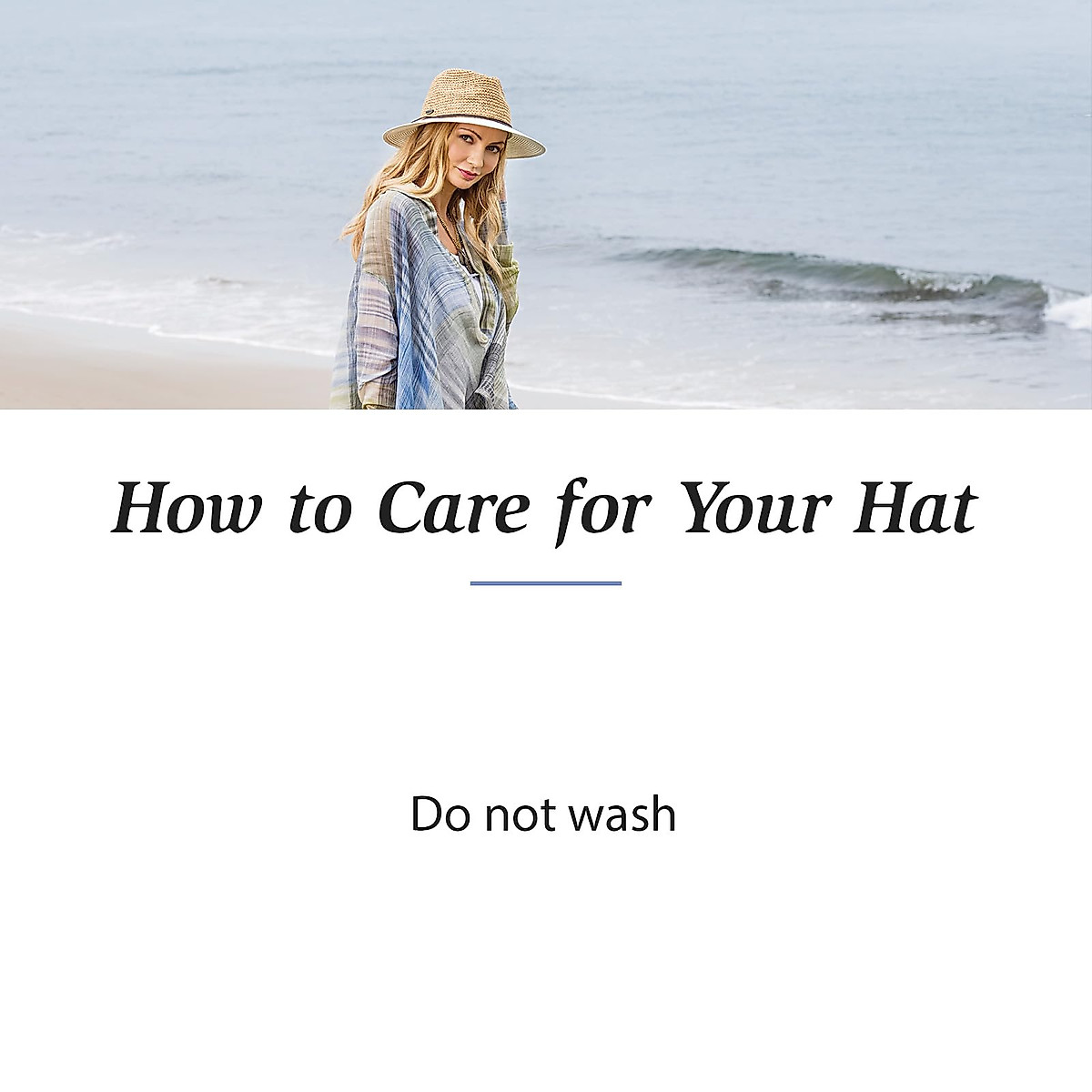 Wallaroo Hat Company – Women’s Laguna Fedora – Wide Brim Natural Fiber with Adjustable Sizing for Medium Crown Sizes – Trendy and Chic Sun Hat for Casual All-Season Sun Protection (Natural/White)