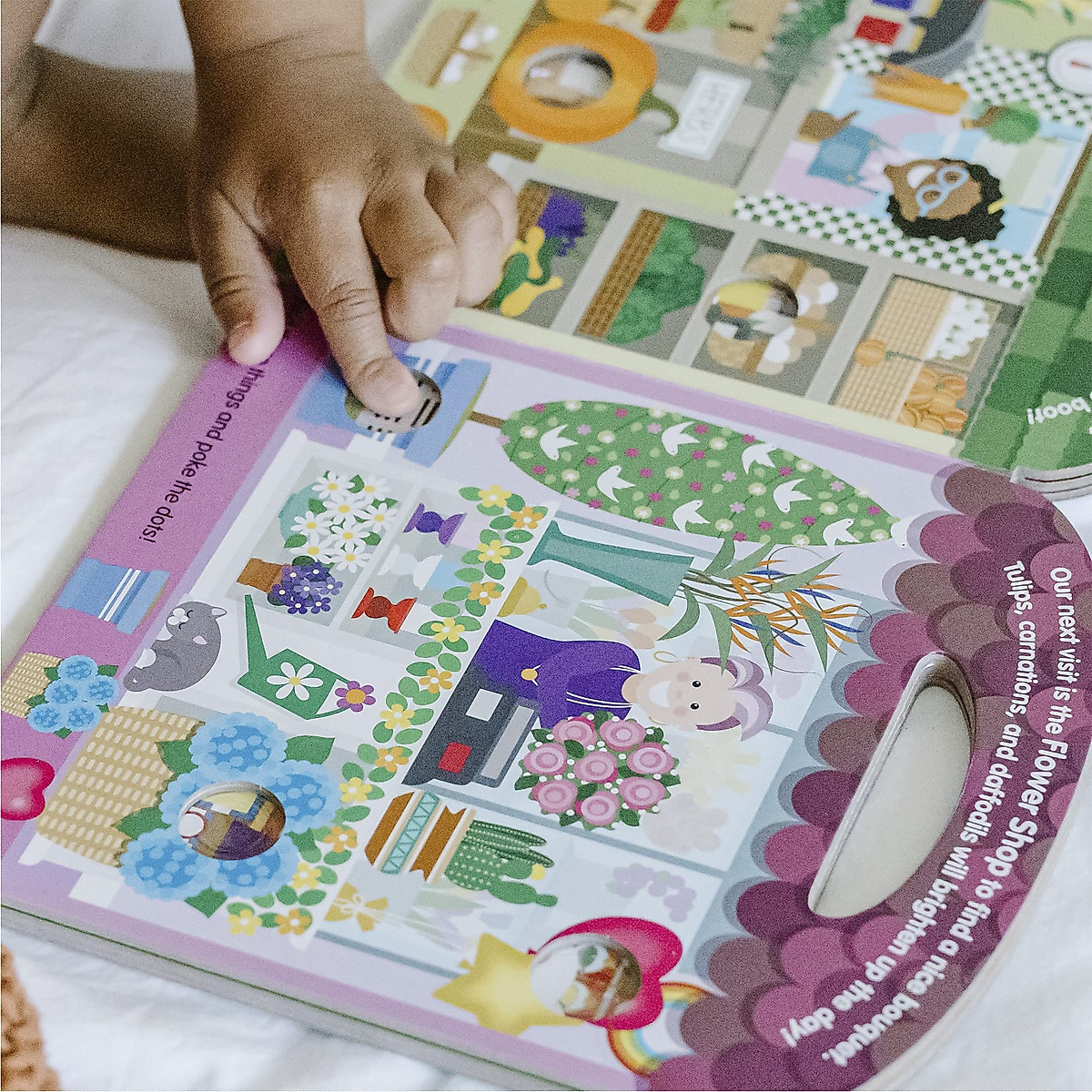 Melissa & Doug Poke-a-Dot: All Around Our Town