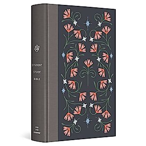 ESV Student Study Bible (Hardcover, Flowers Design)