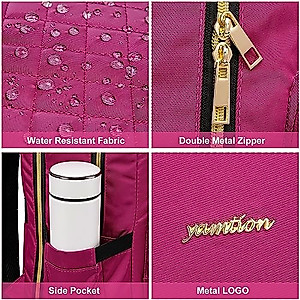 YAMTION 17 Inch Backpack for Women and Teen Girls,School Backpack TSA Laptop Bookbag with USB for College University Students Business Office Work Travel