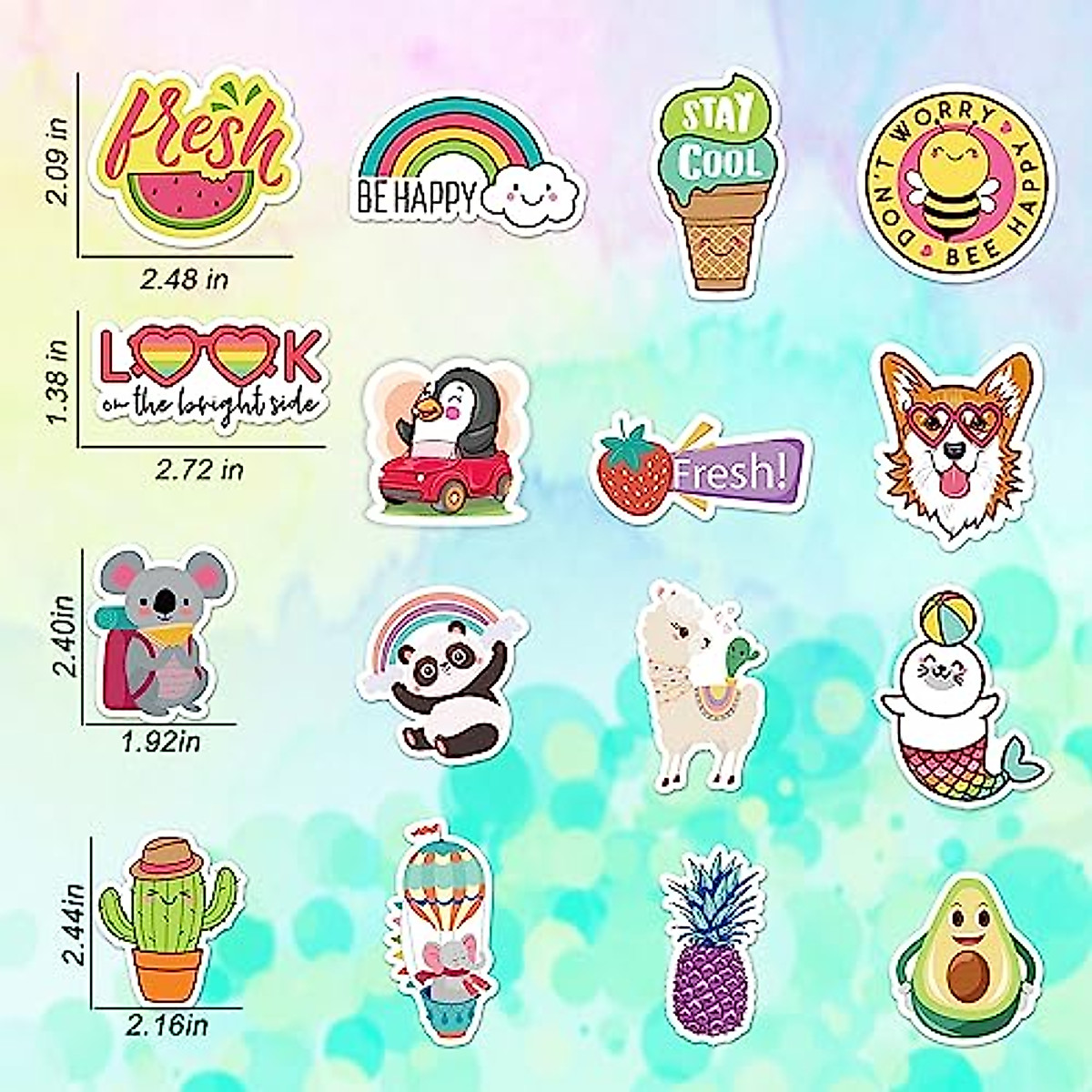 Cute Stickers Bulk 150Pcs Vsco Stickers for Hydroflasks Waterproof Stickers for Kids Cute Stickers for Hydro Flask Water Bottles Scarpbook Sticker Packs for Teens Girls Kids