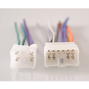 Yuacdky Radio Wiring Harness for Toyota 1986-2020，Subaru 2012-2019