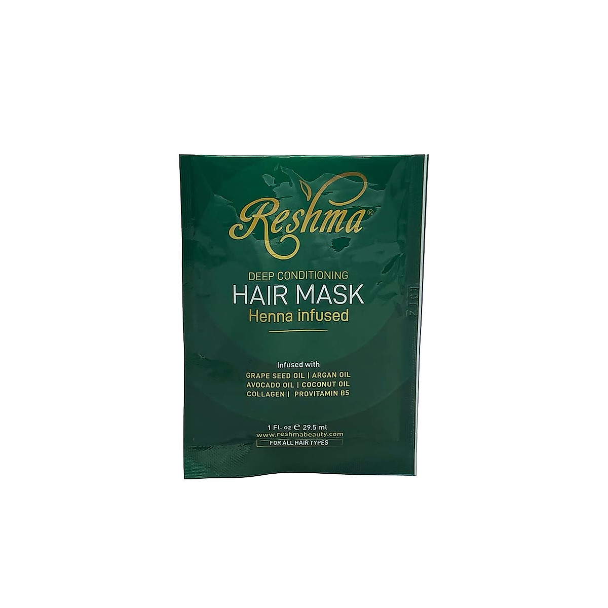 Reshma Beauty Deep Conditioning Hair Mask |Hair Treatment Infused with Collagen & Pro-Vitamin B5|Restorating & Nourishing for All Hair Types | (Pack of 1), 1.05 fl.oz