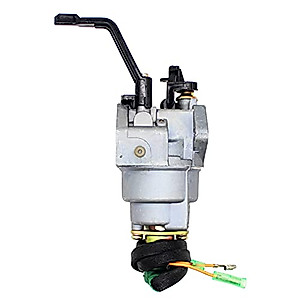 Fullas Huayi Carburetor Manual Choke P27-2D Compatible with Generac GP8000E and Harbor Freight 16HP 17HP 420CC 440CC Gasoline Engine for 6000W 6500W 7000W 8000W 9000W Portable Gas Generator