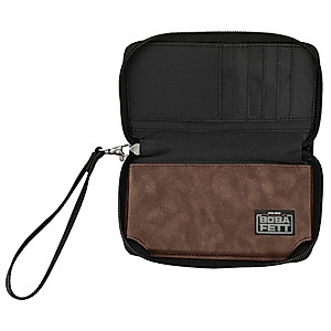 Bioworld Boba Fett Armor Zip Around Wristlet - Multicolored, Large