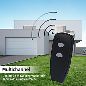 Upgraded M3-2312 Marantec Garage Door Remote 315MHz – 2-Button Digital 382 Opener Transmitter, Compatible with Martin & Marantec Garage Door Openers, Replaces M3-2314, 65892, and More