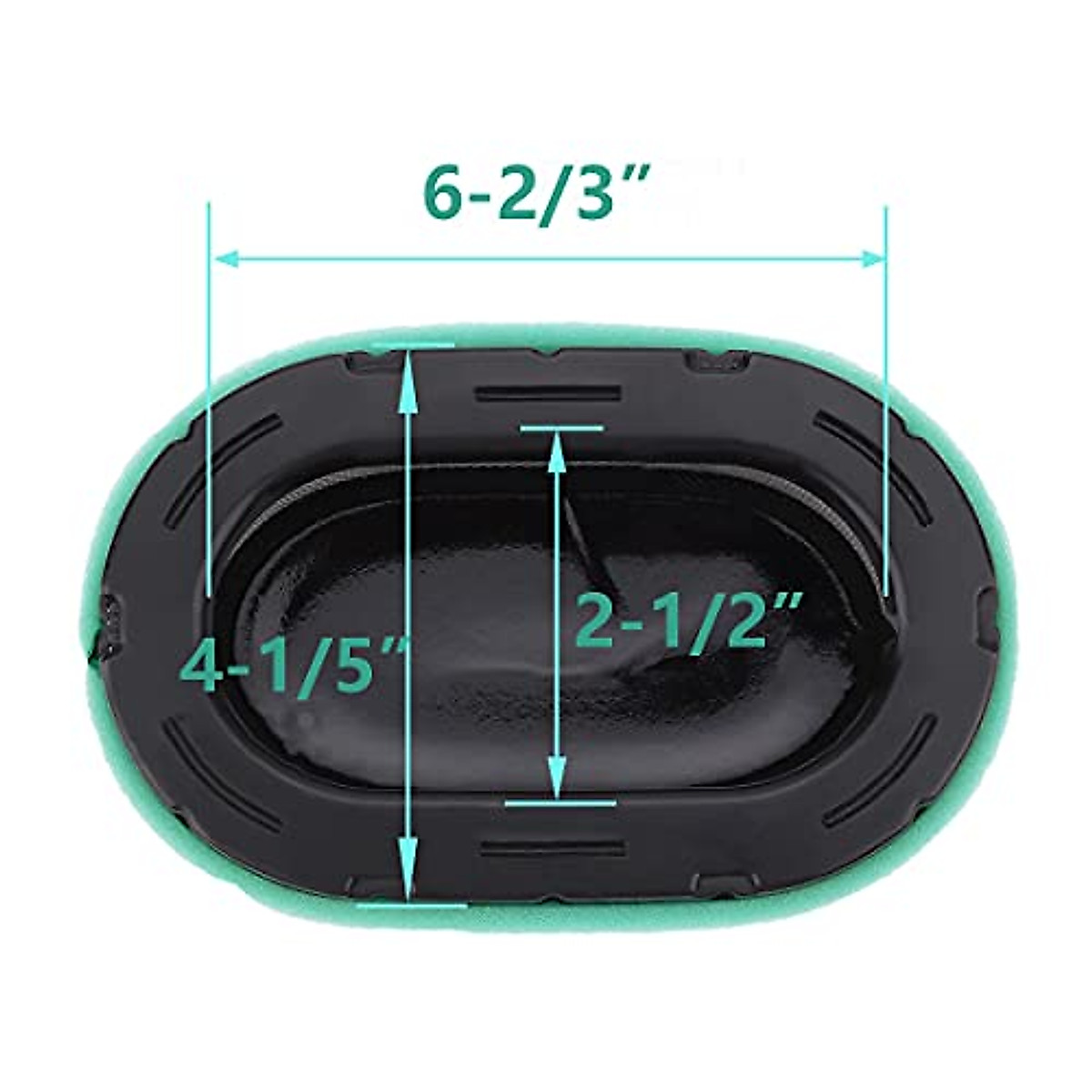 3 Pack 32 083 09-S 32 883 09-S1 Air Filter for Kohler KT715 KT725 KT730 KT735 KT740 KT745 KT610 KT620 19HP-26HP Engine 32 883 09-S1 Cub Cadet Lawn Mower