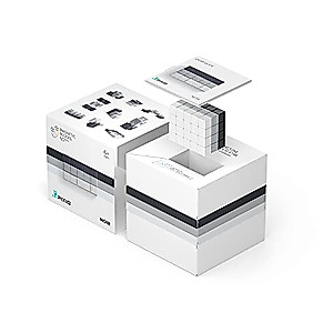 PIXIO Noir - 60 Magnetic Blocks - Small Magnet Blocks - Magnets for Kids & Adults - Magnet Toys - Magnet Tiles Alternative for Kids 8-12 Years