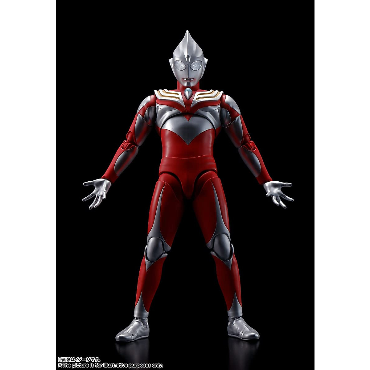 TAMASHII NATIONS - Ultraman Tiga - Ultraman Tiga Power Type, Bandai Spirits S.H.Figuarts (SHINKOCCHO SEIHO) Action Figure