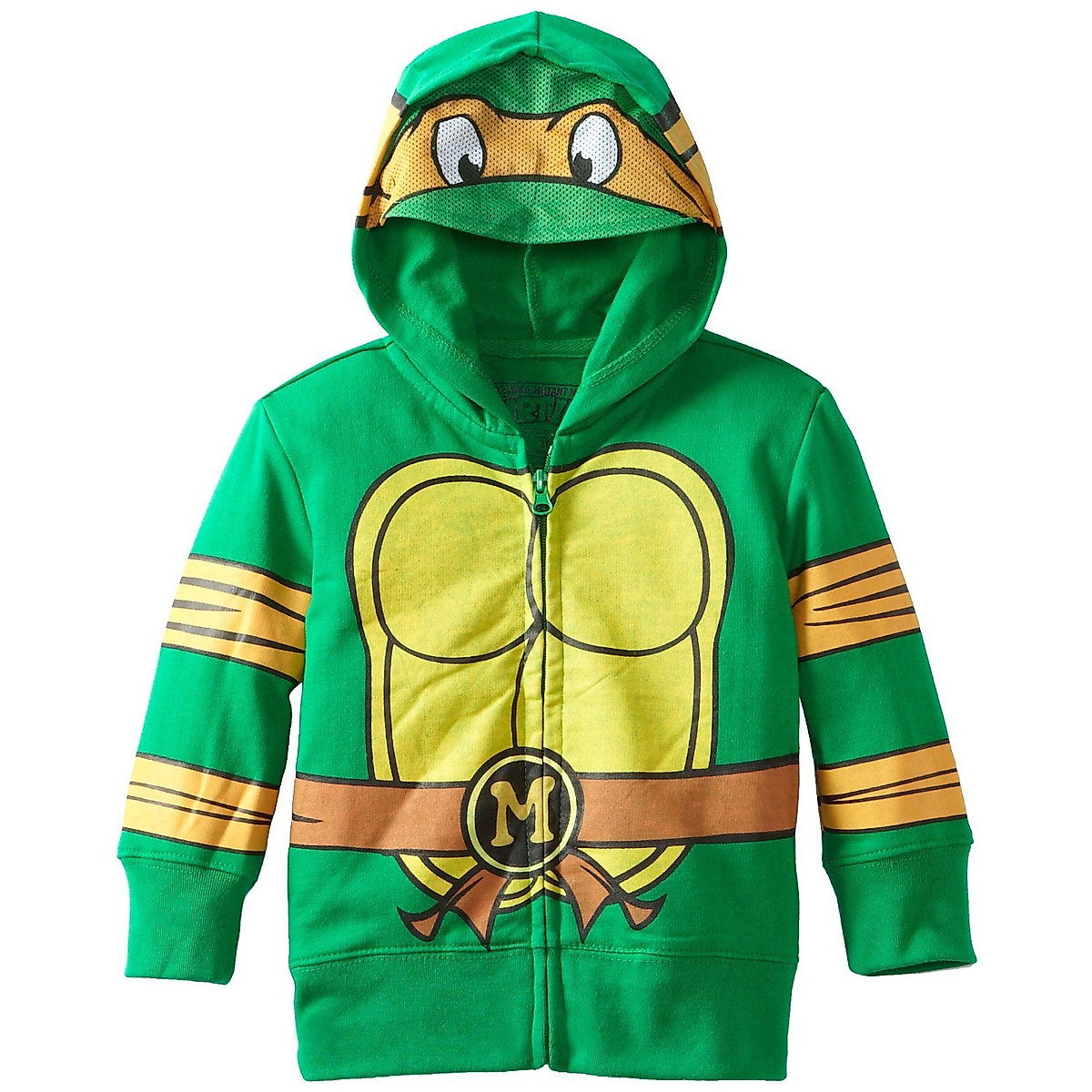 Teenage Mutant Ninja Turtles boys Costume novelty hoodies, Green, 4T US