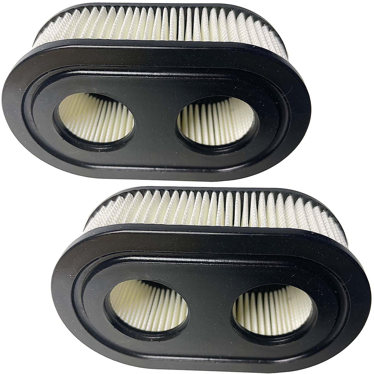 2pc Air Filter for Troy-Bilt TB110 TB115 TB200 TB230 TB240 TB320 TB330 TB370 593260 798452 334404 Series Engine 550E 500EX 550EX 625 575EX 4247 5432 5432K 09P00 09P702 Lawn Mower
