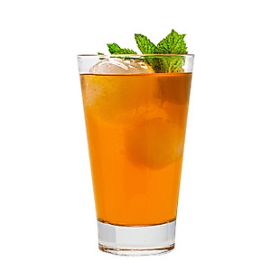 Vikko Drinking Glasses, 10.7 Ounce Drinking Glasses, Pack of 6 Crystal Clear Glass Cups for Water or Juice, Elegant Glass Tumbler & Water Glasses for Drinking