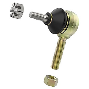 10L0L Golf Cart Tie Rod End Kit for Club Car DS 1976-2008 Gas & Electric, Left-Hand & Right-Hand Thread Ball Joint, OEM# 7539 7540