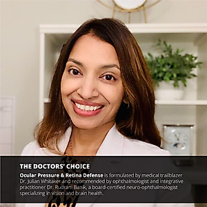 Dr. Whitaker Ocular Pressure & Retina Defense Supplement to Support Healthy Intraocular Pressure Levels, Circulation & Eye Tissue (30 Capsules)