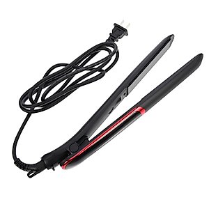 HAKIDZEL Dual-Purpose Direct Power Panel Flat Irons Adjustable Hair Straightener Flat Iron Wireless Curler Hair Styling Tools Plastic Hair Straightener Cordless Travel PC Curling Iron