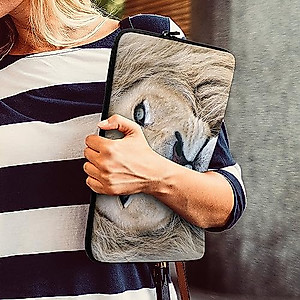 Lion Head Laptop Sleeve Bag Compatible with MacBook Air/Pro,13inch Inch Notebook, Lightweight, Compatible with MacBook Pro
