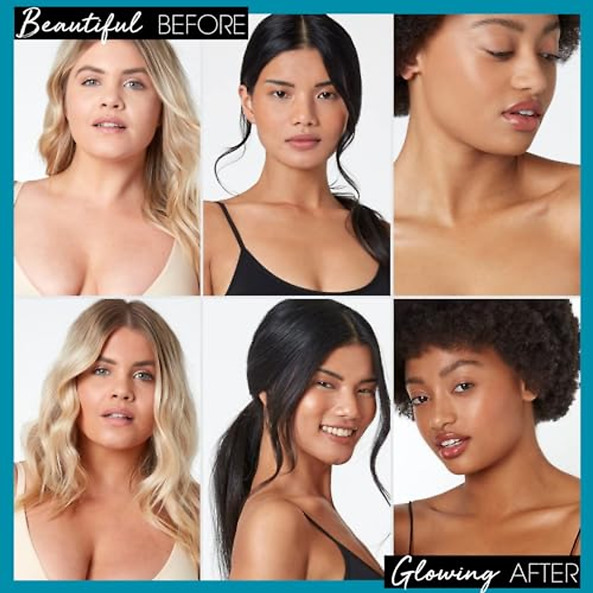 St.TropezZ Self Tan Purity Mini Kit, Travel Size, Bronzing Water Mousse 1.69 Fl Oz, Tanning Water Face Mist 0.47 Fl Oz and Applicator Mitt, Vegan, Natural & Cruelty Free