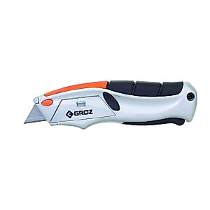 Groz 61500 Retra Knife with 6 SK2 Steel blades