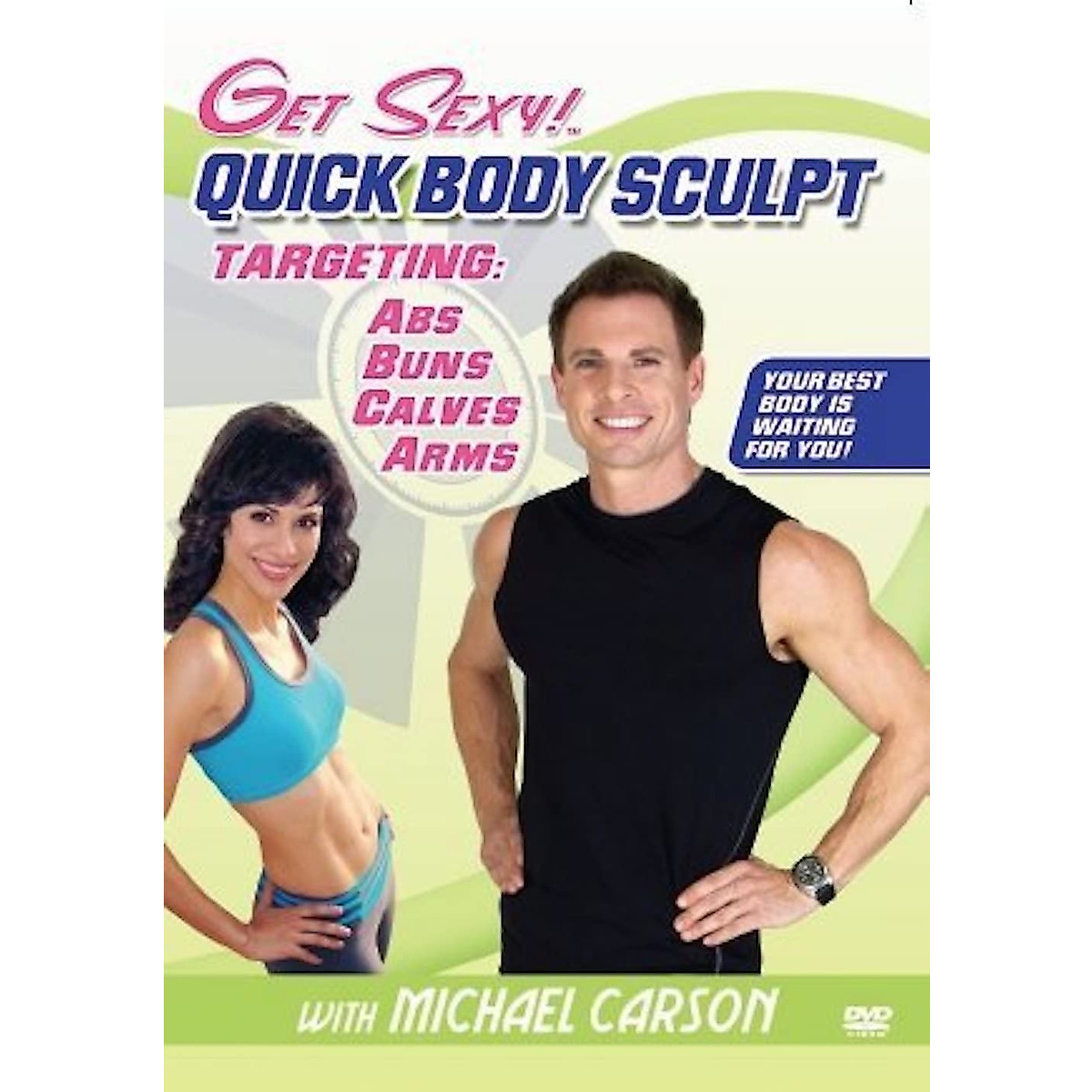 Get Sexy Workouts Fitness Kit with DVD Workouts & Resistance Bands - Women's Workout Equipment Kit - 2023