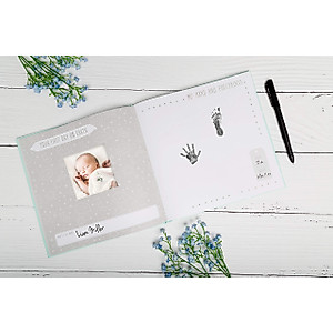 Kate & Milo Little Dreamer Stars Baby's First Year Memory Book, Baby Milestones Photo Album, Whimsical Gender Neutral