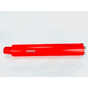 3" Inch Diamond WET Core Drill Bit 1-1/4” Threaded by BLUEROCK Tools for Concrete Rebar Asphalt Brick Rock Masonry Hole Barrel Coring