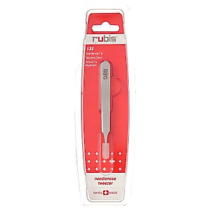 Rubis Switzerland Needle Nose Tweezer