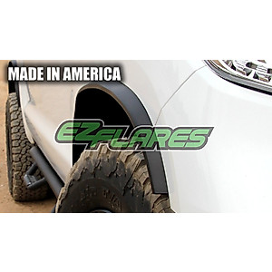 EZ Flares - Universal Offroad Flexible Foam Rubber Fender Flares 1-inch Extension