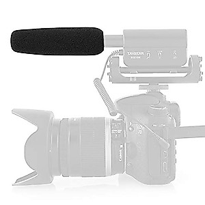 POP Windproof cover Compatible for SYNCO MIC-D1 D2 Deity S-Mic 2 V-Mic D3 Audio-Technica AT875R AT897 / BOYA PVM1000 Pro Shotgun Mic