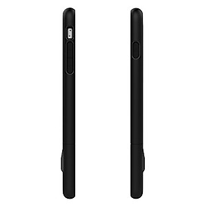 Seidio Surface Case with Kickstand for Apple iPhone 7 Plus and iPhone 8 Plus (Black/Black)
