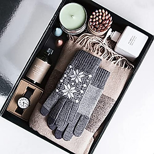 Aimyoo Black Collapsible Gift Box with Magnetic Closure Lids 13.8x9x4.3 in, Bridesmaid Groomsman Proposal Boxes, Rectangle Present Box for Graduation Storage