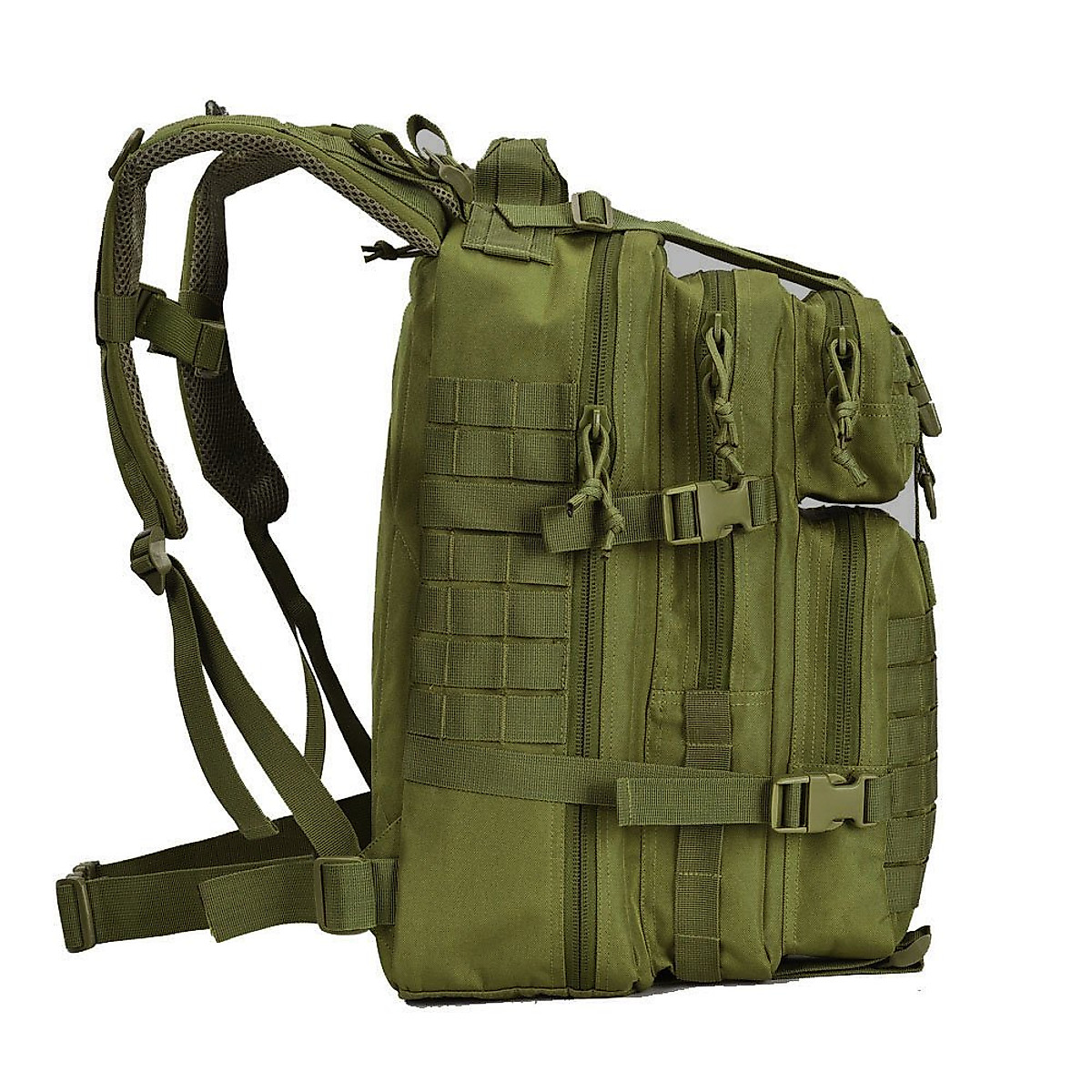Military Tactical Assault Backpack Small 3 Day Assault Pack Army Molle Bug Bag Backpacks Rucksack Daypack for Outdoor Hiking Camping Hunting Army Green