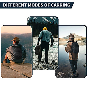 SCAVATA Hat Travel Case, Hard Carrying Baseball Caps Case with Handle & Adjustable Shoulder Strap, Hat Organizer Hats Carrier for 6-8 Hats Snapback Caps Storage (Black)