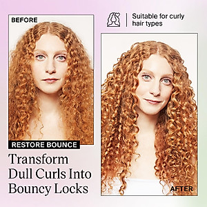 Eva NYC Bounce Back Curl Reviving Hair Mist, Hydrating Refresher with Aloe, GMO-Free Curly Hair Texture Spray, 5.4 fl oz