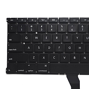 Padarsey Replacement Backlight Backlit Keyboard with 80 PCE Screws Compatible for MacBook Air 13-Inch A1369 A1466 MC965LL MC966LL EMC 2559 MD231LL/A MD760LL/A Series 2011 2012 2013 2014 2015