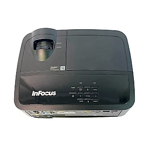 InFocus IN2128HDa 3D Ready DLP Projector, 3500 lm - 1920 x 1080 HD - 15000:1 - HDMI - USB - VGA In - Ethernet - Speaker - Black Color (InfocusIN2128HDa ) by InFocus