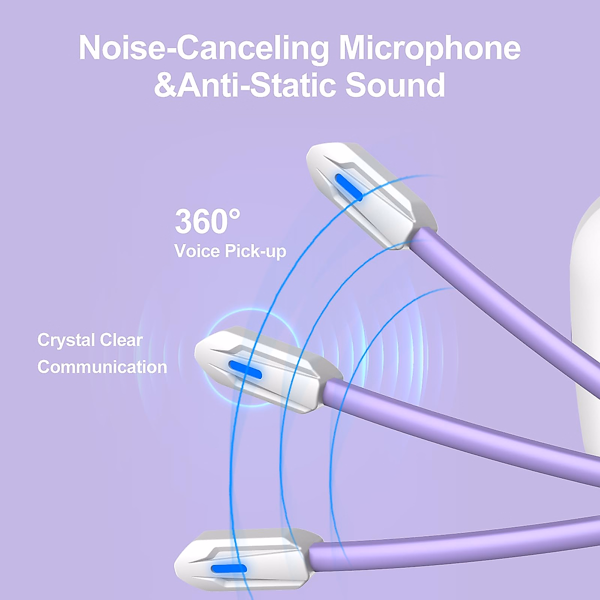 Gaming Headset with Microphone for Pc, Xbox One Series X/s, Ps4, Ps5, Switch, Stereo Wired Noise Cancelling Over-Ear Headphones with Mic, RGB, for Computer, Laptop, Mac, Nintendo, Gamer (Purple)