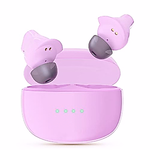 GIEC Mini Wireless Earbuds Big Bass Noise Cancelling Headphones Bluetooth 5.3 Small Ear Fit Light Earphones IPX5 Waterproof 48Hrs Playtime Stereo Ear Buds with Mic and Charging Case for iPhone/Android