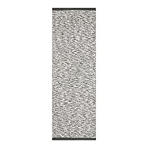 Lahome Hallway Runner, 2x6 Handwoven Reversible Washable Runner Rug, Grey Cotton Farmhouse Low Pile Bathroom Rug Long Carpet for Laundry Sink Doorway Decor