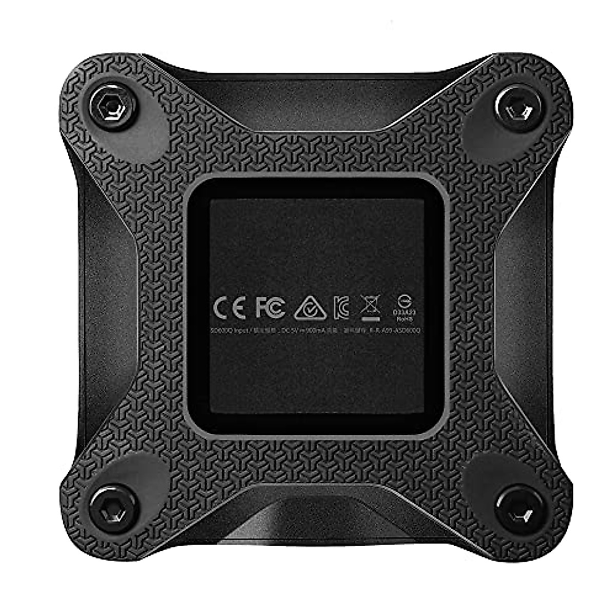 ADATA SD600Q 480GB Ultra-Speed Portable Durable External SSD - Up to 440MB/s - 3D NAND USB3.2 Black (ASD600Q-480GU31-CBK)