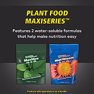 General Hydroponics MaxiGro Plant Food For Vigorous Growth, 2.2 lb