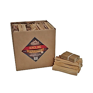 Smoak Firewood’s Pine (SOFTWOOD) Firestarter & Kindling/USDA Certified can be Used for Wood Stoves, Campfires, Fireplaces, Bonfires, Pizza Ovens, Grills or Smokers. Makes Starting Any fire Easy!