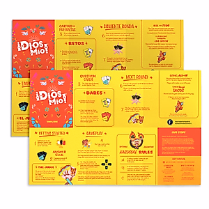 Dios Mio! Party Game - Bilingual Comedy Card Game for Latinos, Fun for Family Game Night, Ages 17+, 4-10 Players, 30-60 Min Playtime, Made by Fitz Games