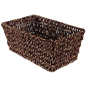Hoffmaster BSK2151A Seagrass Basket, fits folded guest towels 4-1/2 inches by 8-1/2 inches, actual basket size 10 inches long by 6-1/8 inches wide by 4-3/8 inches tall