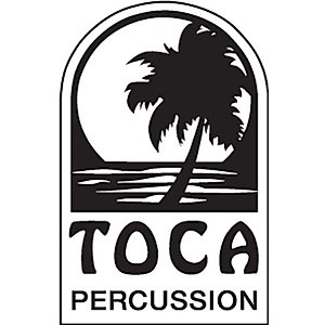 Toca 2300FBK Synergy Series Fiberglass Conga Set with Stand - Black