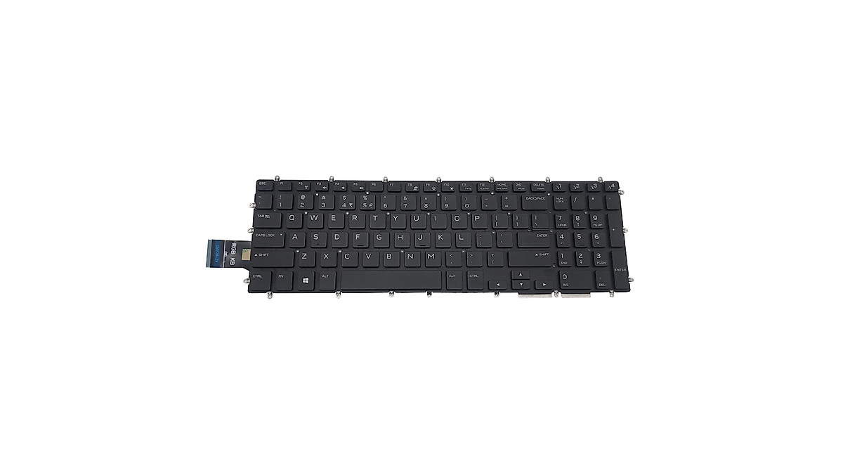 Dell Alienware M15 & M17 Keyboard Replacement - RGB Backlit