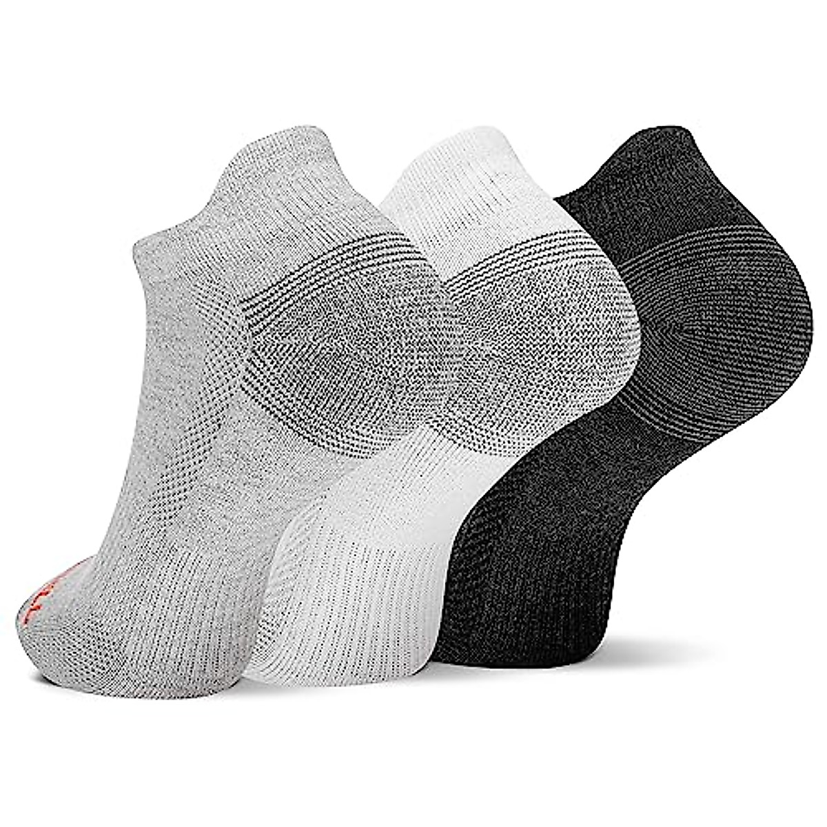 Merrell -womens Performance Hiker Casual Sock, Grey White Mix (Low Cut Tab), Small US